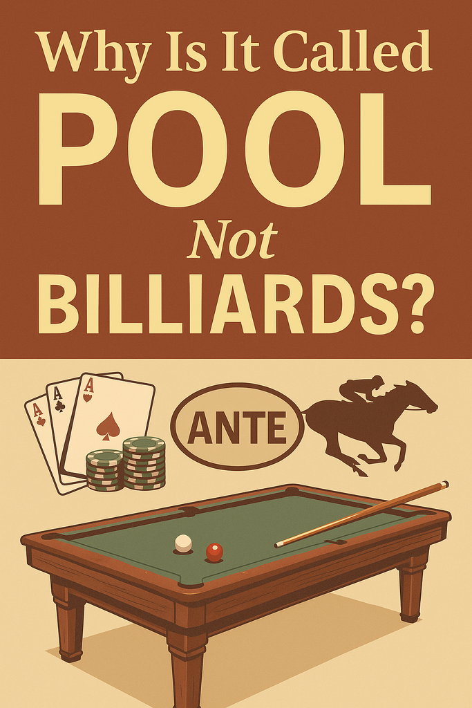 Why Is It Called Pool and Not Billiards? – The Game Room Plus
