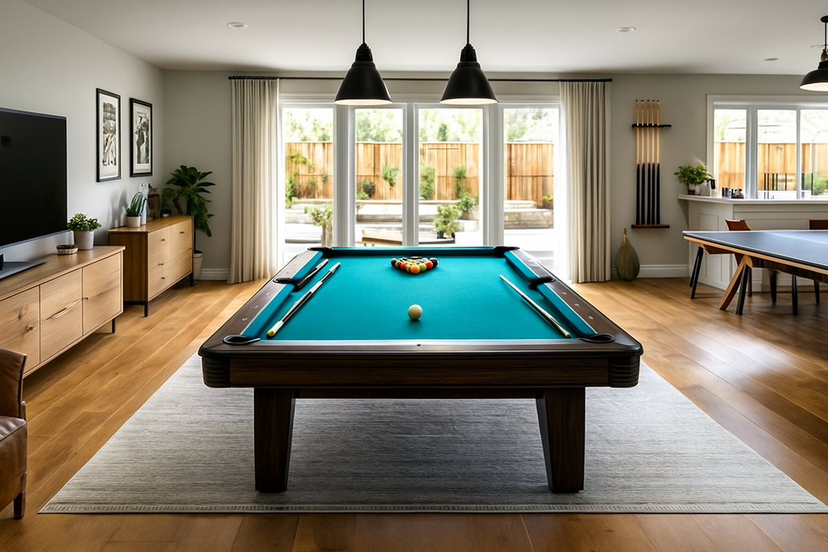 What Size Pool Table is Good for a Home? – The Game Room Plus
