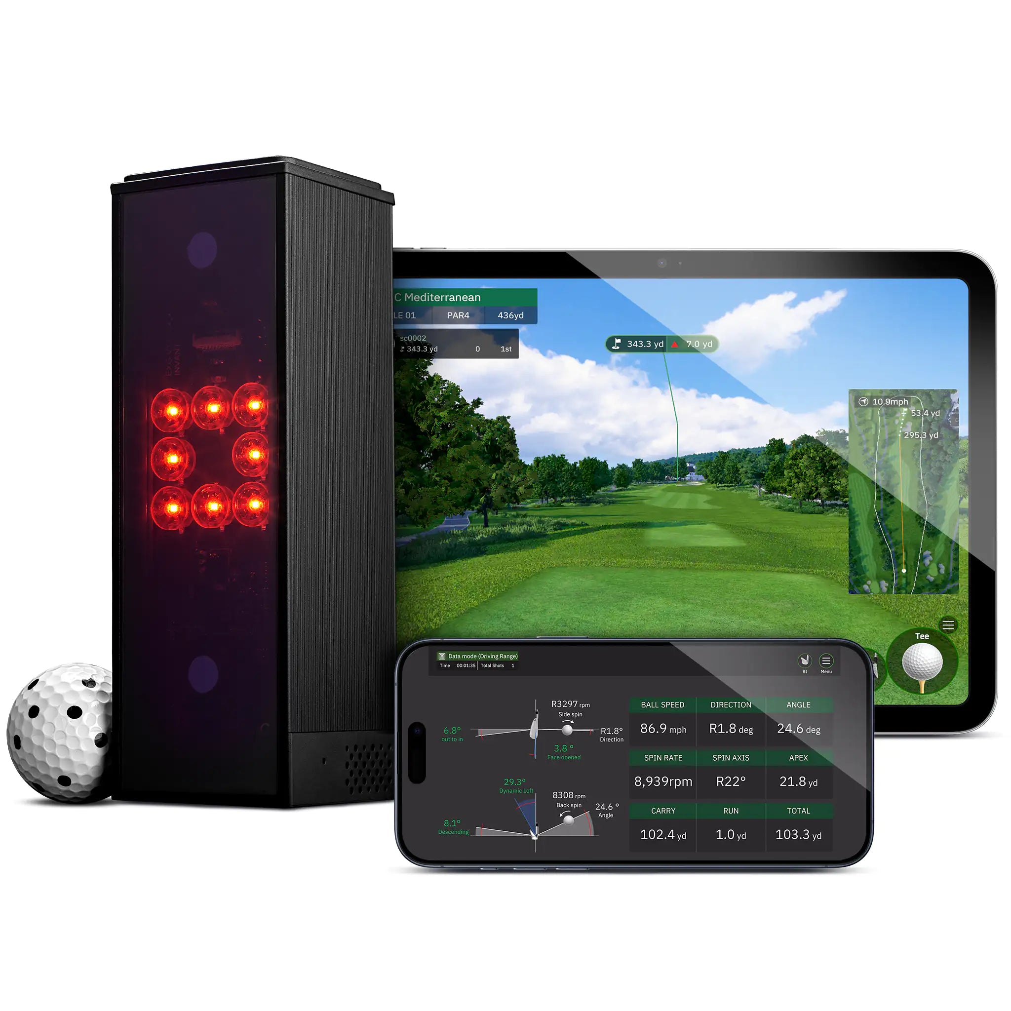 Square Golf Launch Monitor – The Game Room Plus