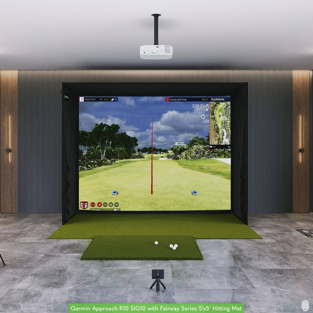 Garmin Approach R10 SIG10 Golf Simulator Package – The Game Room Plus