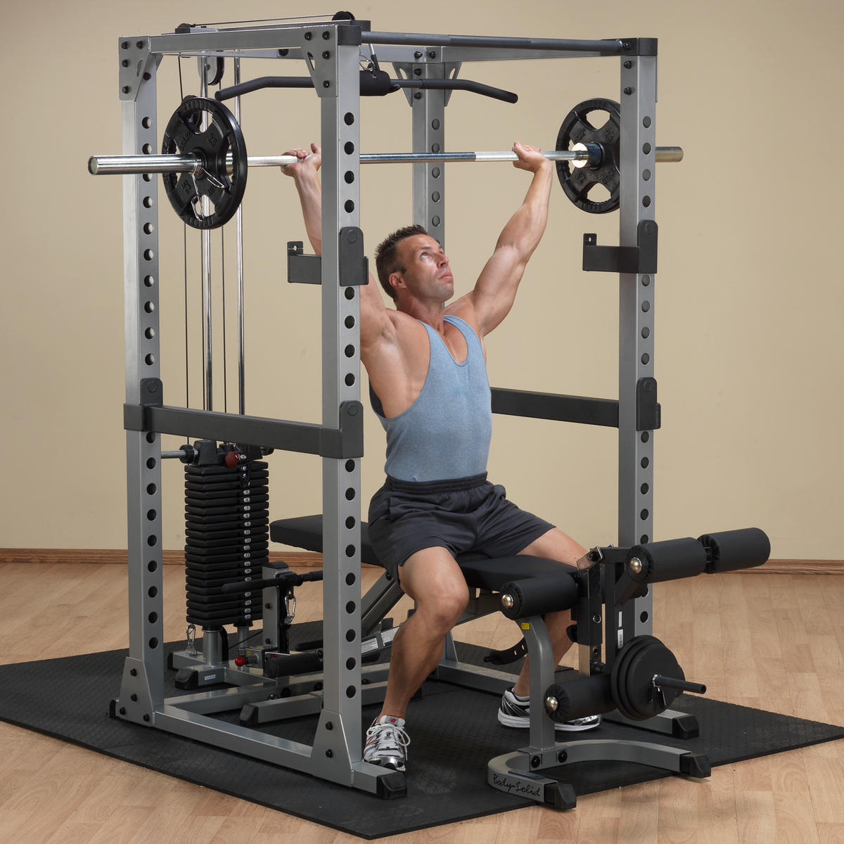 Body-Solid Pro Power Rack-GPR378 – The Game Room Plus