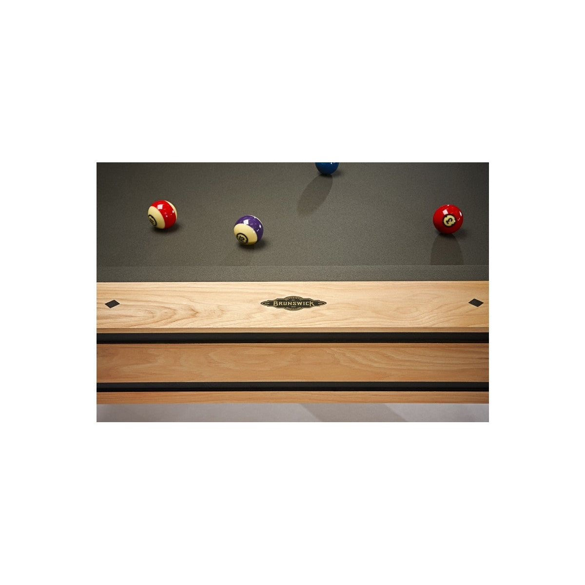 Brunswick Billiards Hickory Pool Table – The Game Room Plus