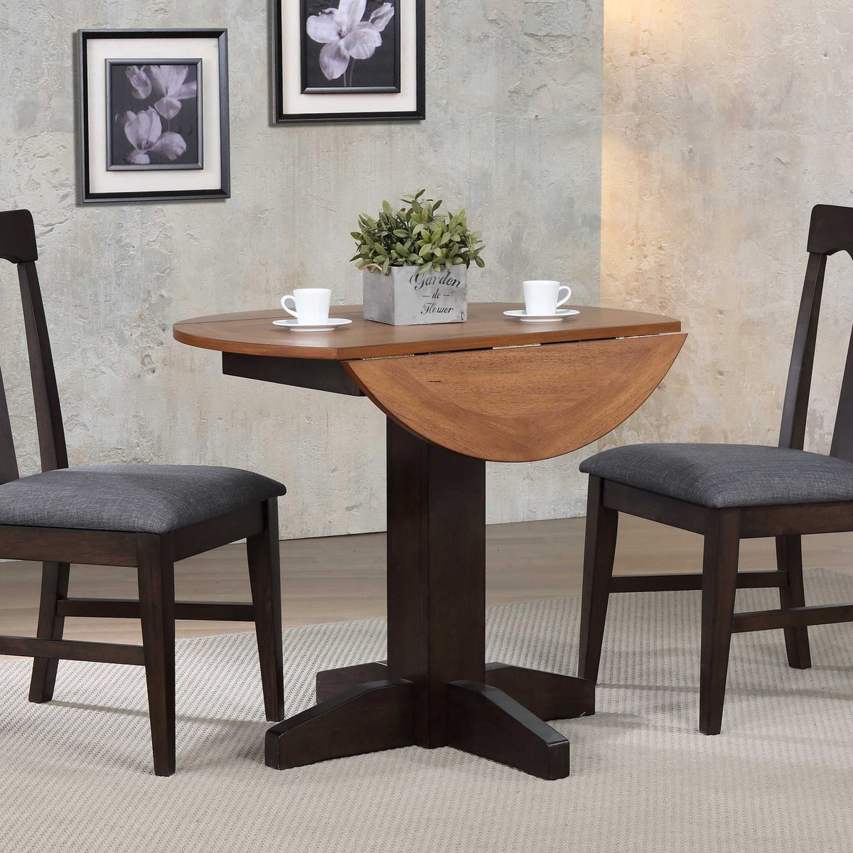ECI Furniture Choices Drop Leave Dining Table – The Game Room Plus