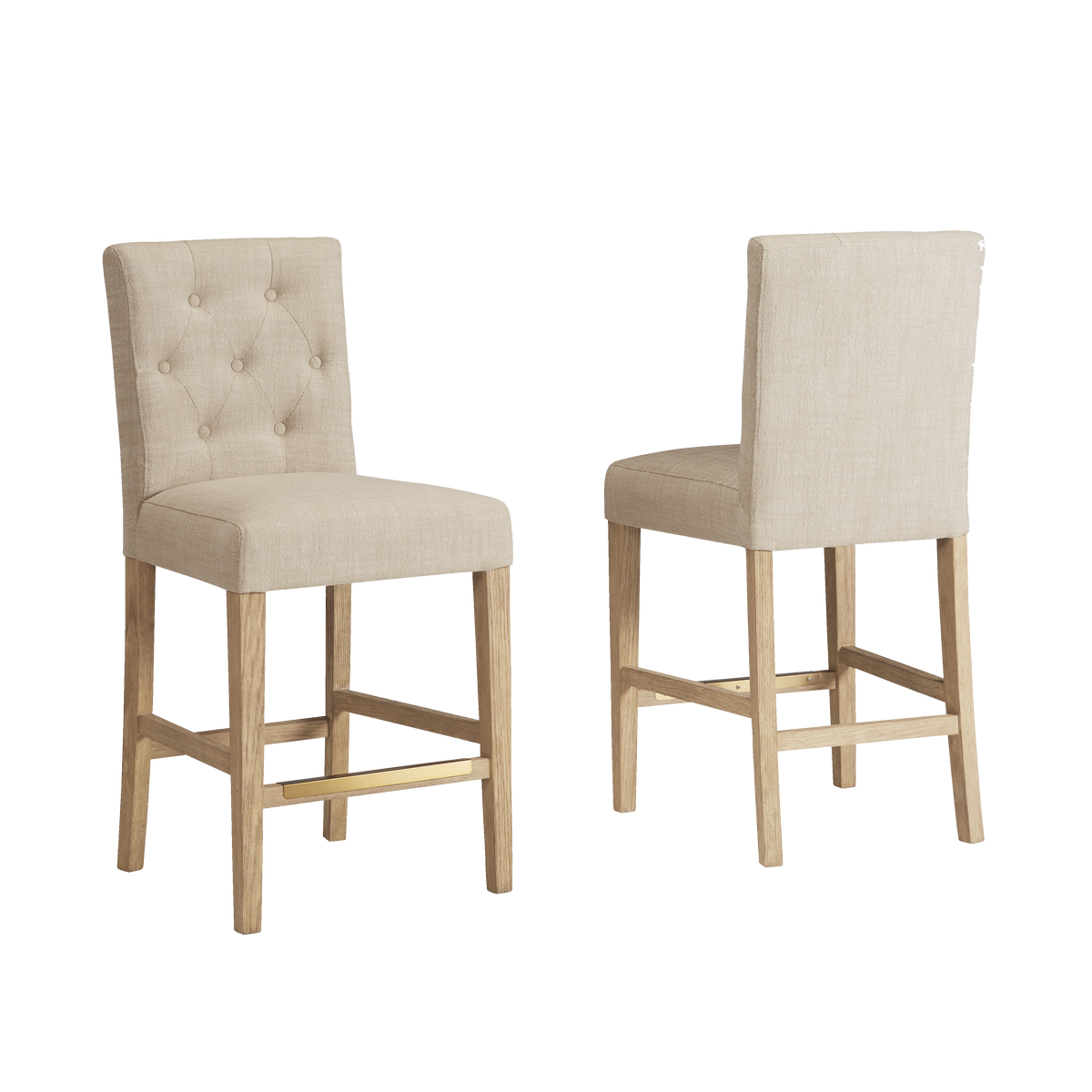 American Heritage Port Royal Counter Height Stool (White Oak) – The ...